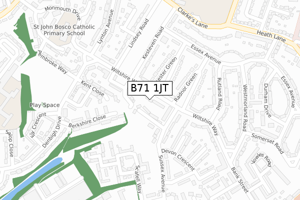 B71 1JT maps, stats, and open data