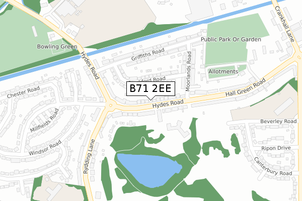 B71 2EE maps, stats, and open data