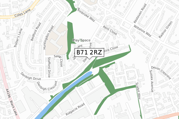 B71 2RZ maps, stats, and open data