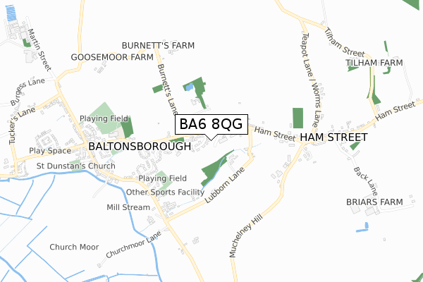 BA6 8QG maps, stats, and open data