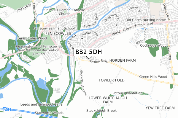 BB2 5DH maps, stats, and open data