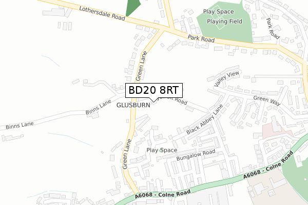 BD20 8RT maps, stats, and open data