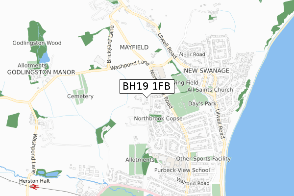 BH19 1FB maps, stats, and open data