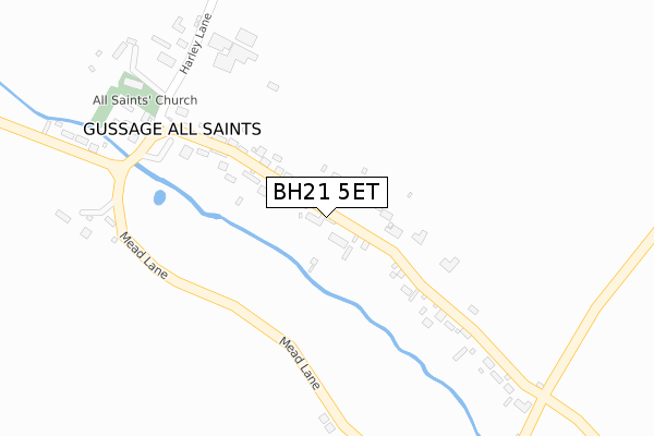 BH21 5ET maps, stats, and open data