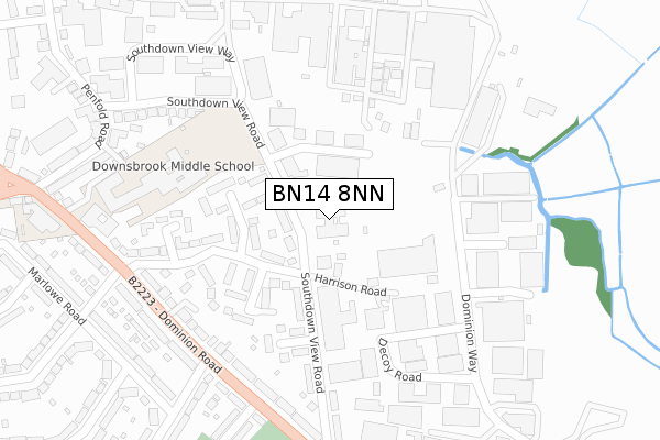 BN14 8NN maps, stats, and open data