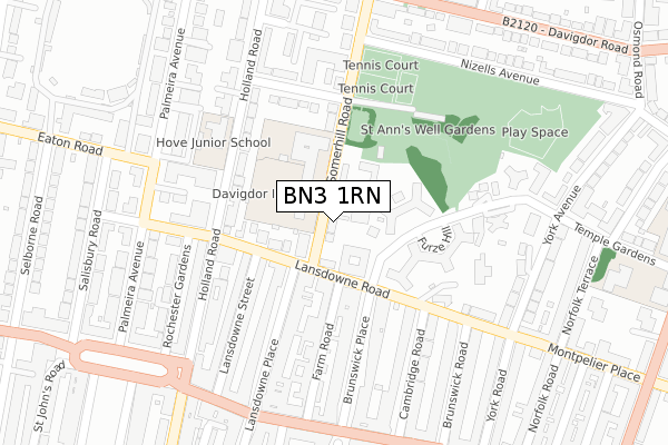 BN3 1RN maps, stats, and open data