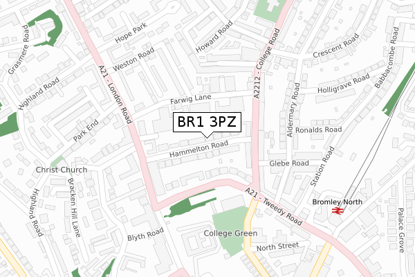 BR1 3PZ maps, stats, and open data