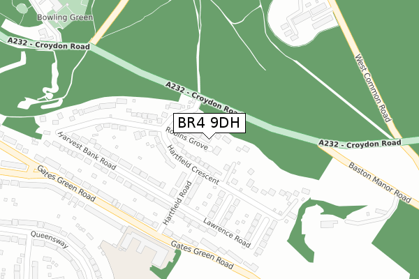 BR4 9DH maps, stats, and open data