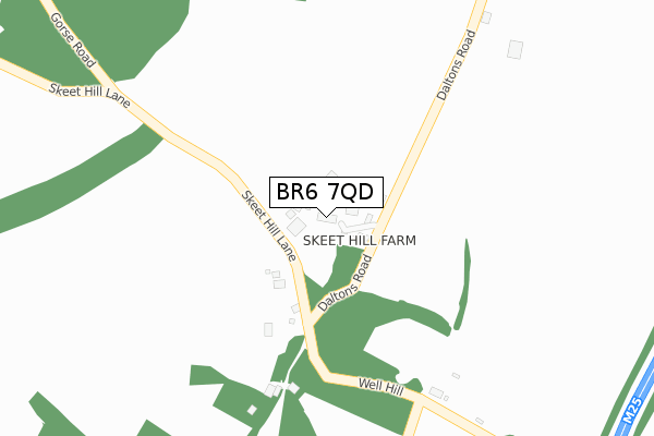 BR6 7QD maps, stats, and open data