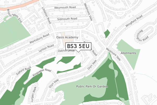 BS3 5EU maps, stats, and open data