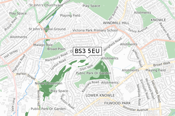 BS3 5EU maps, stats, and open data