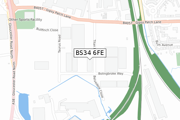 BS34 6FE maps, stats, and open data