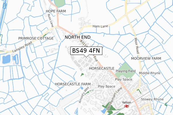 BS49 4FN maps, stats, and open data