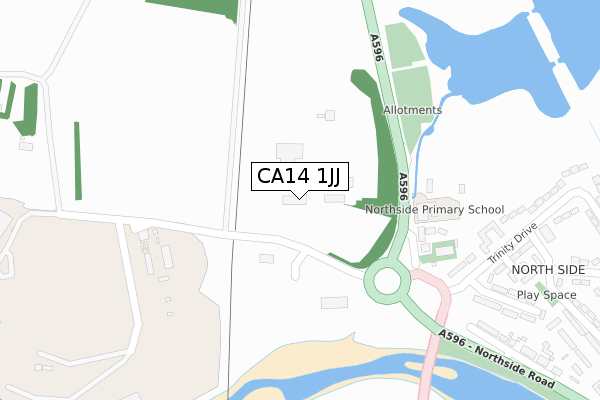 CA14 1JJ maps, stats, and open data