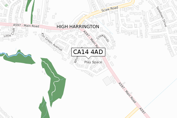 CA14 4AD maps, stats, and open data