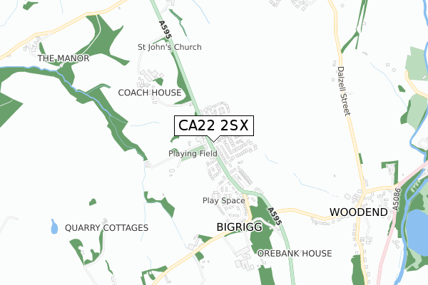 CA22 2SX maps, stats, and open data