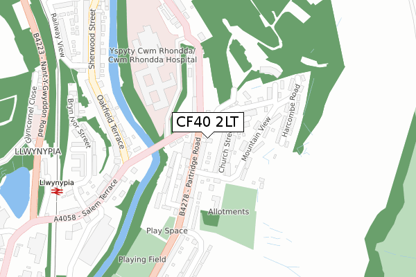 CF40 2LT maps, stats, and open data