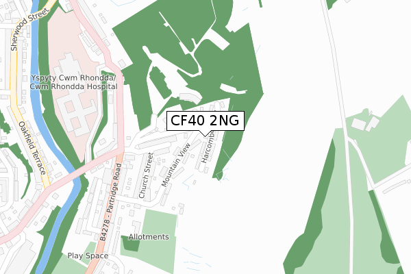 CF40 2NG maps, stats, and open data