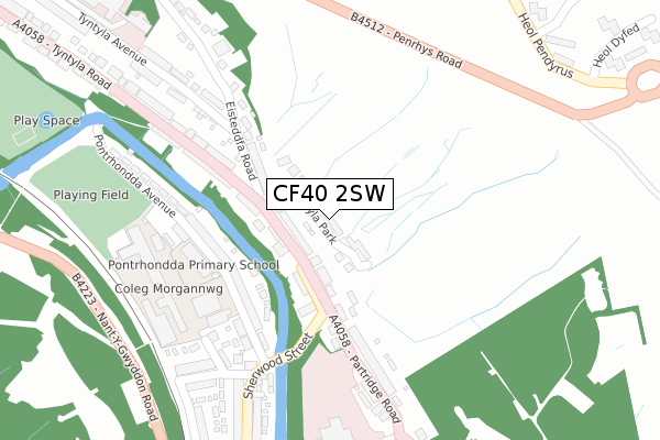CF40 2SW maps, stats, and open data