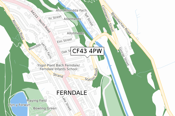 CF43 4PW maps, stats, and open data