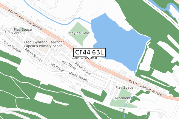 CF44 6BL maps, stats, and open data