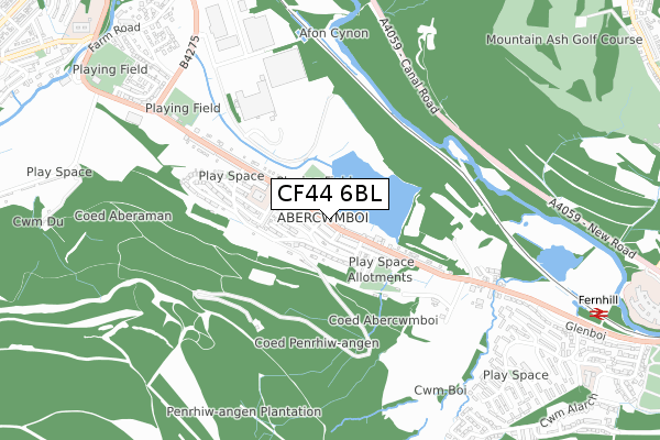 CF44 6BL maps, stats, and open data