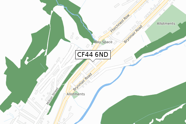 CF44 6ND maps, stats, and open data