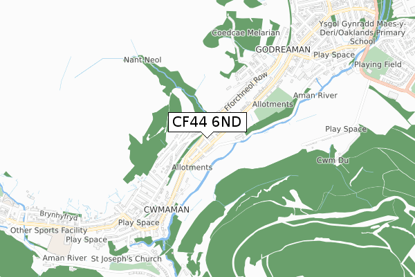 CF44 6ND maps, stats, and open data