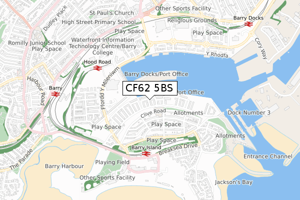 CF62 5BS maps, stats, and open data