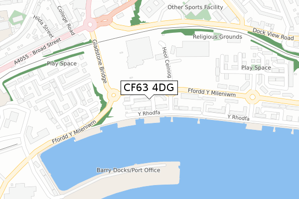 CF63 4DG maps, stats, and open data