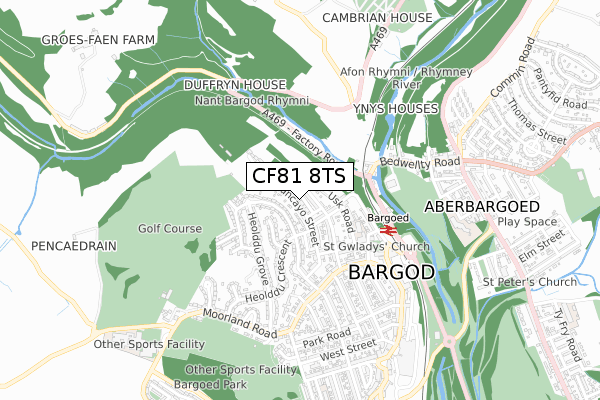 CF81 8TS maps, stats, and open data