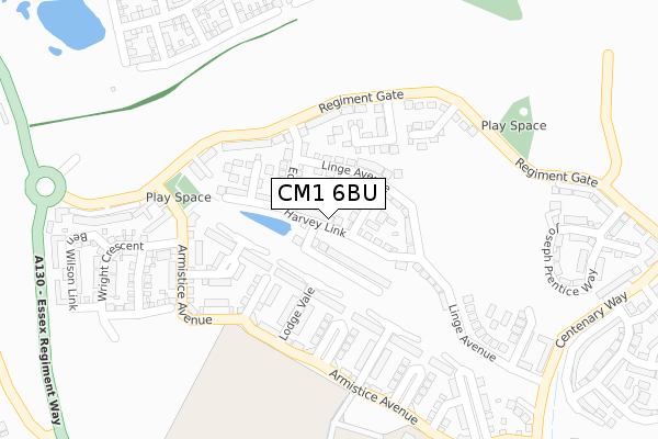 CM1 6BU maps, stats, and open data