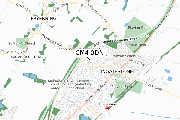 CM4 0DN maps, stats, and open data