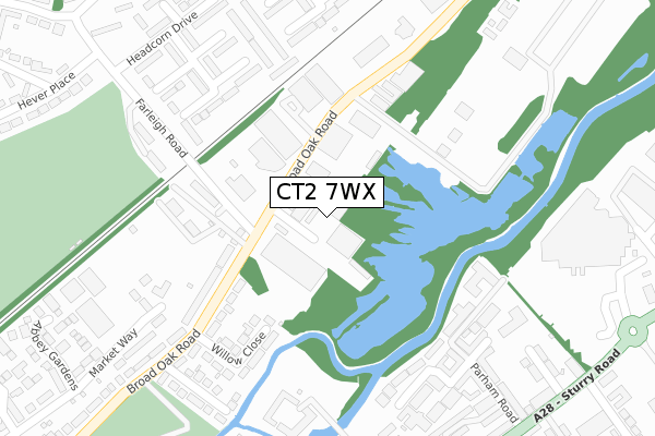 CT2 7WX maps, stats, and open data