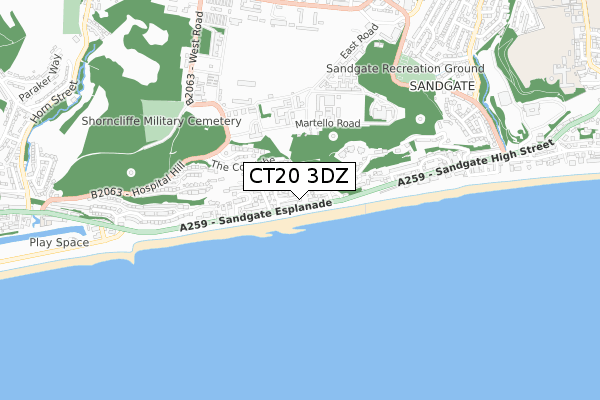 CT20 3DZ maps, stats, and open data