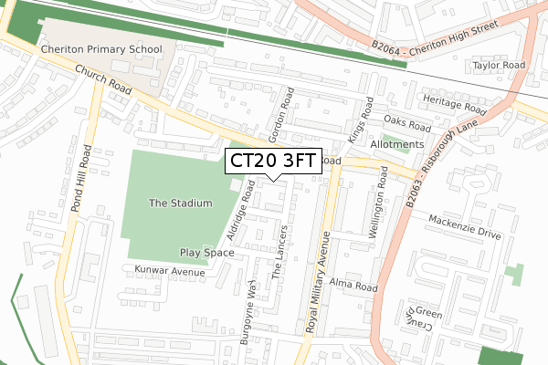 CT20 3FT maps, stats, and open data