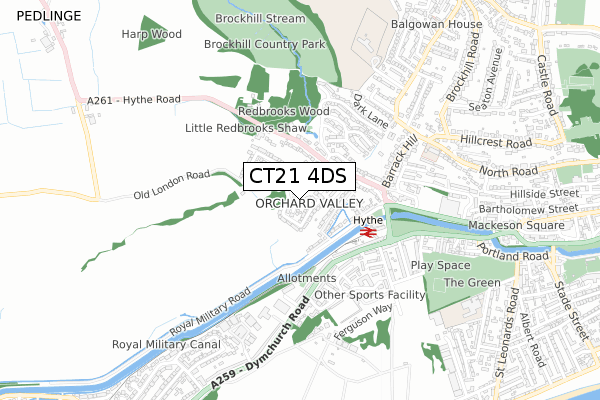 CT21 4DS maps, stats, and open data
