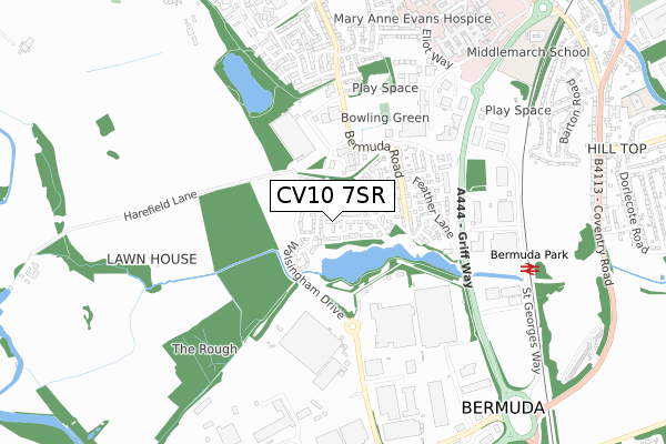 CV10 7SR maps, stats, and open data