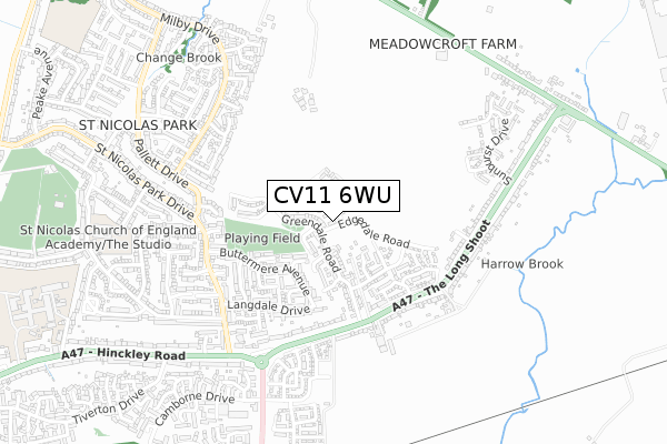 CV11 6WU maps, stats, and open data