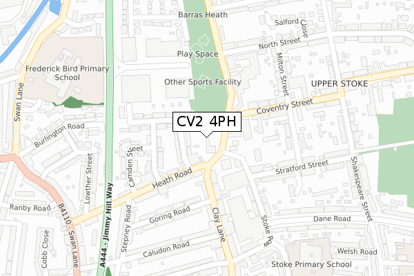 CV2 4PH maps, stats, and open data
