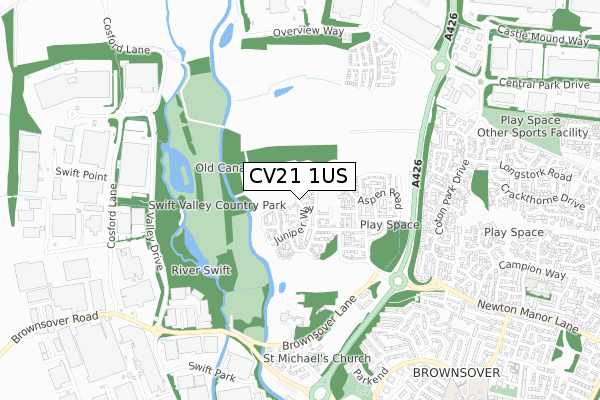 CV21 1US maps, stats, and open data