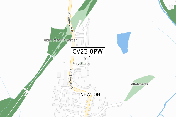 CV23 0PW maps, stats, and open data