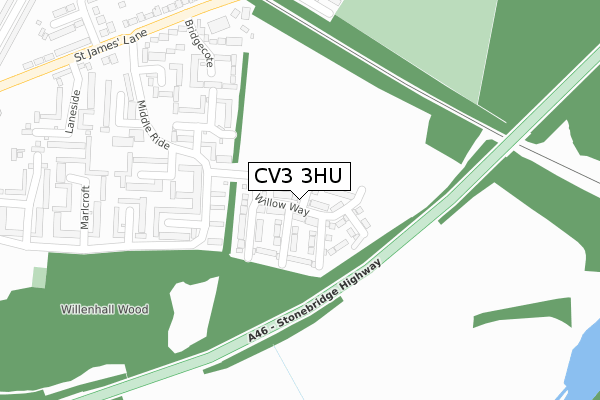 CV3 3HU maps, stats, and open data
