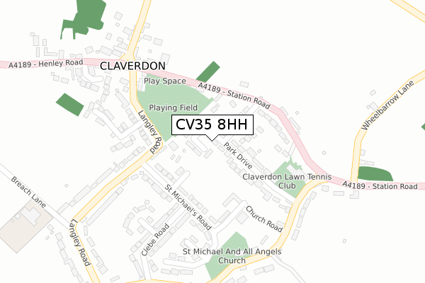 CV35 8HH maps, stats, and open data
