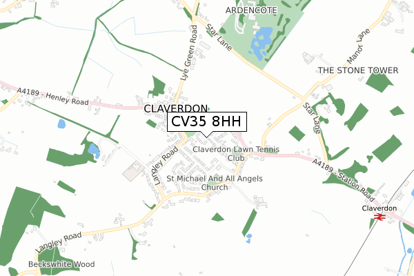 CV35 8HH maps, stats, and open data