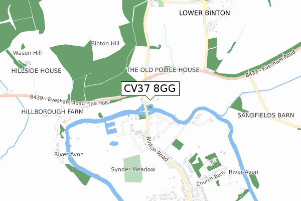 CV37 8GG maps, stats, and open data