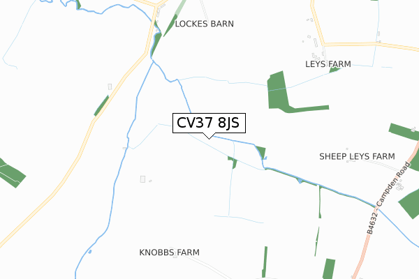 CV37 8JS maps, stats, and open data