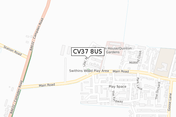 CV37 8US maps, stats, and open data