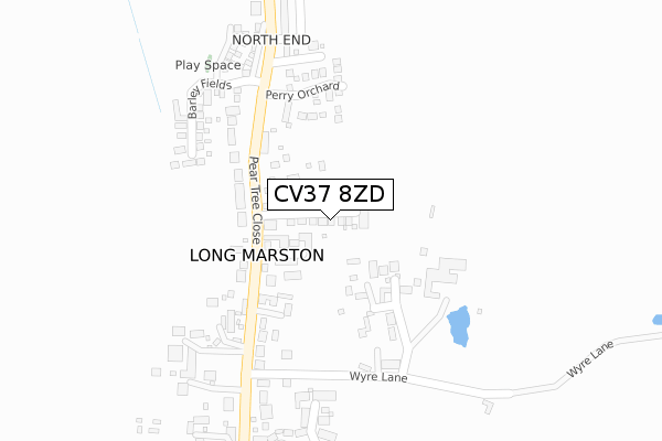 CV37 8ZD maps, stats, and open data