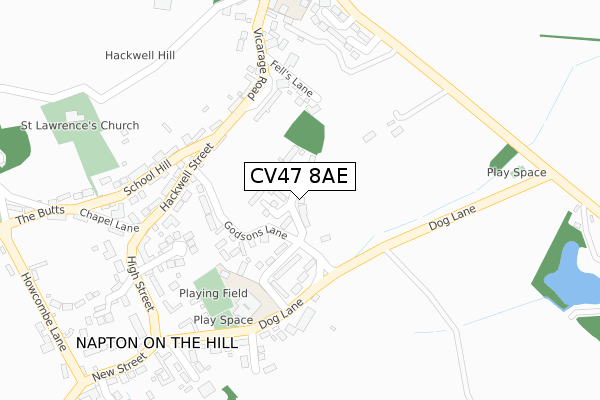 CV47 8AE maps, stats, and open data